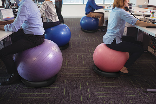 7 Reasons Why You Need an Exercise Ball in Your Office | Trideer