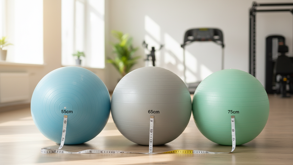 Exercise Ball Size Guide: Choose the Right Yoga Ball for Your Height ...