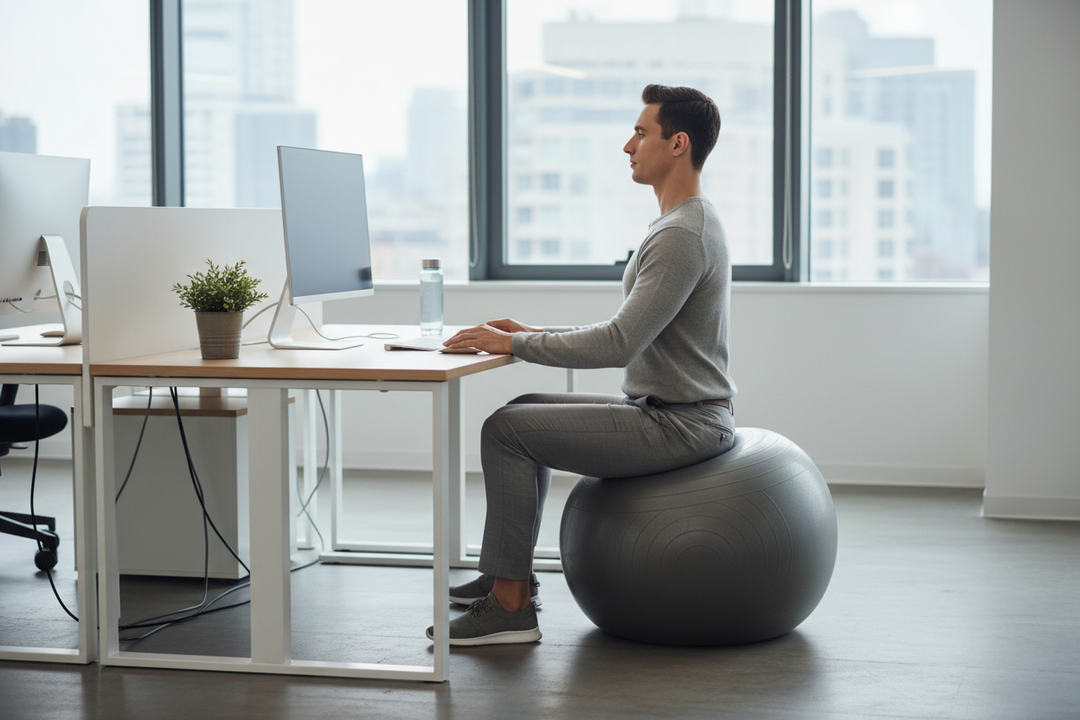 Exercise Ball Chair Benefits: Complete Guide for Office Workers – Trideer