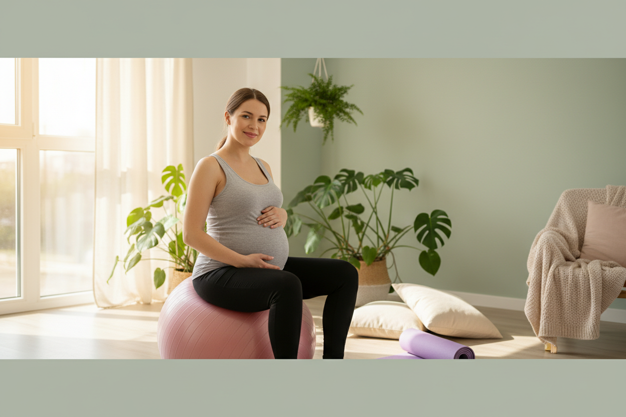 10 Best Exercise Ball Exercises for Pregnancy & Labor Preparation – Trideer